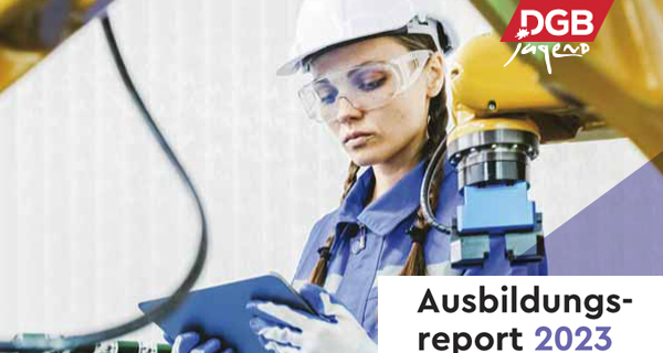 DGB-Ausbildungsreport 2023 belegt Mängel bei Digitalisierung in Berufsschulen